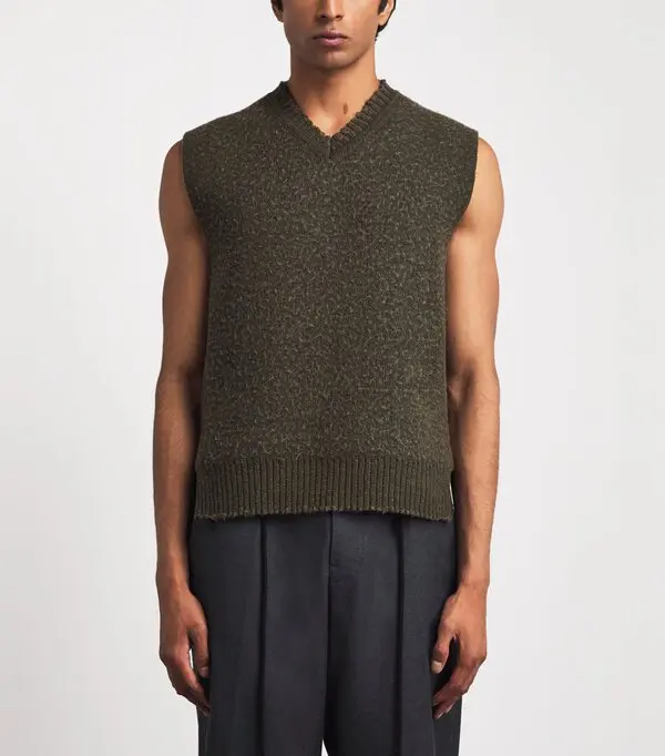 CRAIG GREEN Wool-blend Sweater Vest