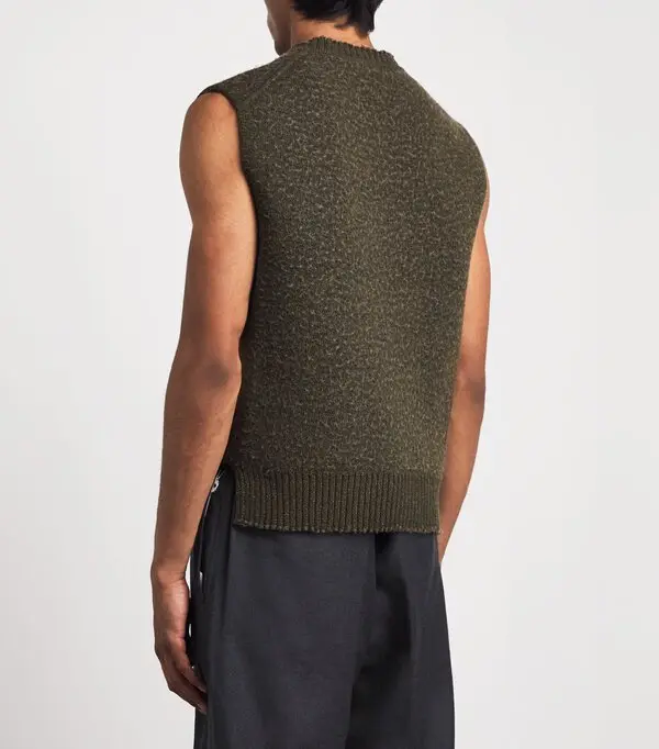 CRAIG GREEN Wool-blend Sweater Vest