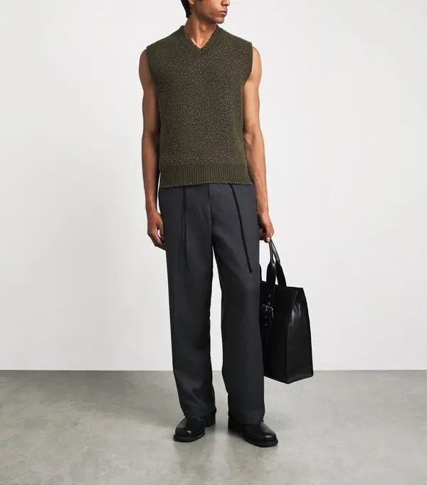 CRAIG GREEN Wool-blend Sweater Vest