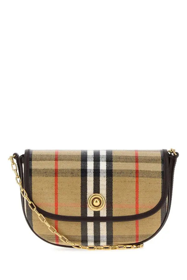 Burberry Printed Canvas Small Highlands Crossbody Bag - Multicolor