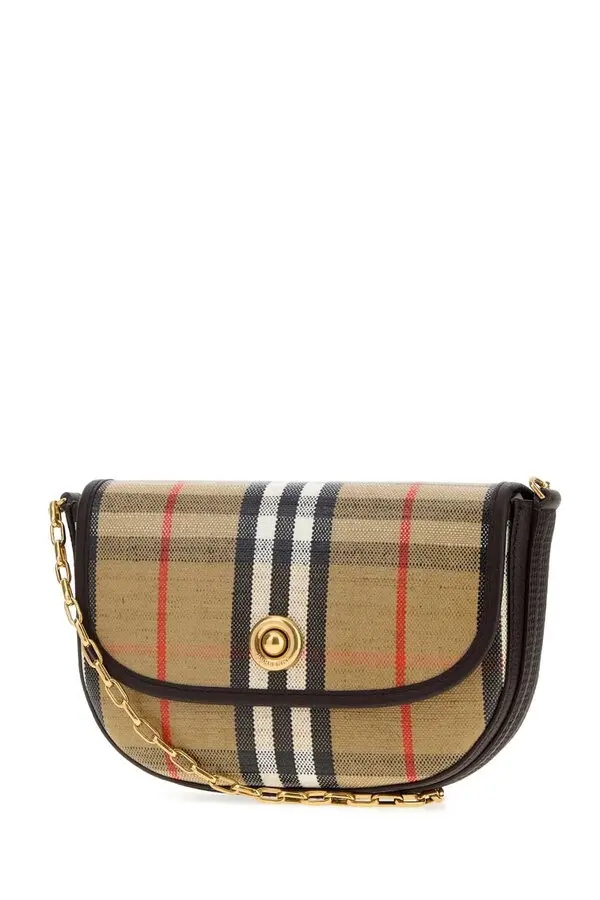 Burberry Printed Canvas Small Highlands Crossbody Bag - Multicolor