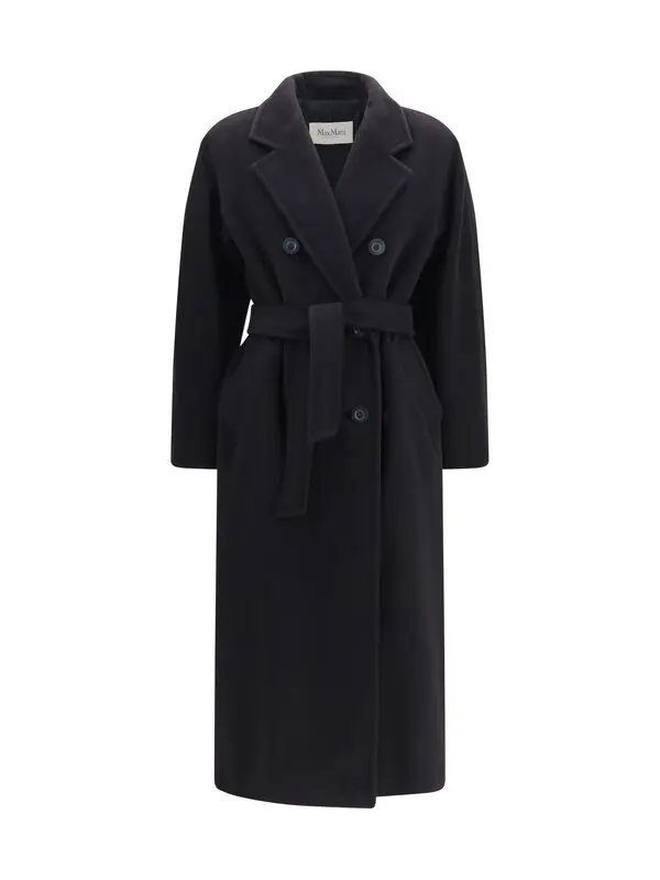 Max Mara 101801 Madame Coat - Black