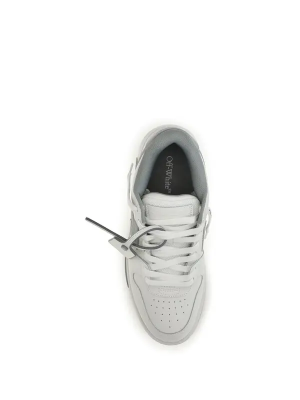 Off-White Out Of Office" Leather Sneakers - White