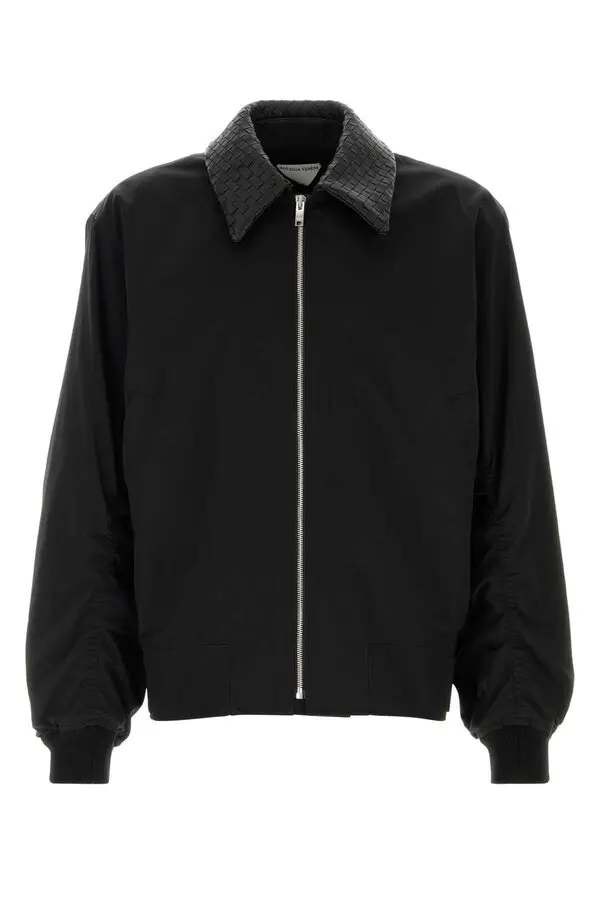 Bottega Veneta Nylon Blend Bomber Jacket