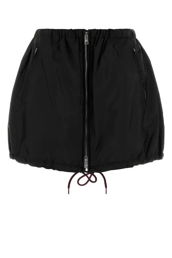 Prada Re-nylon Mini Skirt - Black