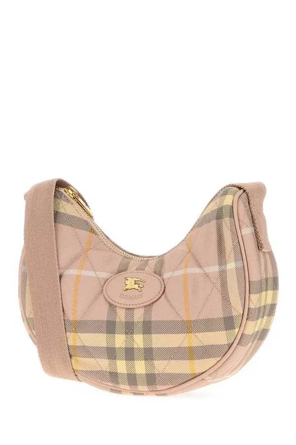 Burberry Embroidered Fabric Crossbody Bag - Multicolor