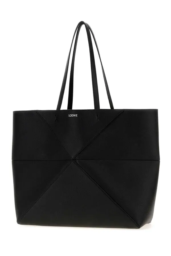 Loewe Leather Large Puzzle Fold Shopping Bag