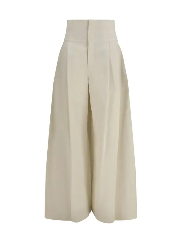 Brunello Cucinelli Palazzo Pants - Multicolor