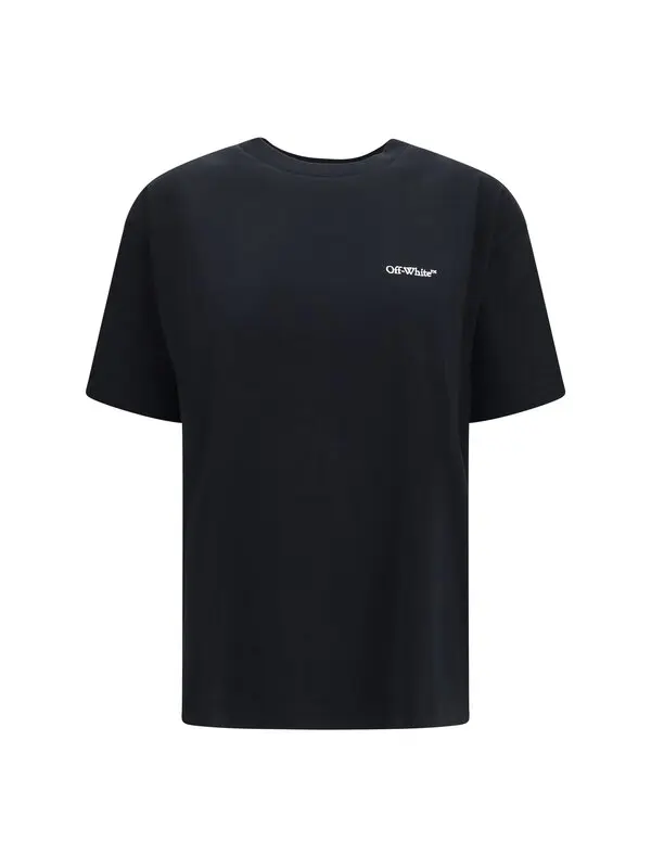 Off-White Arrow Out Flower T-shirt - Black