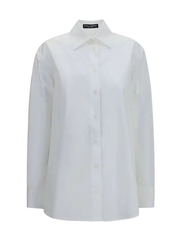 Dolce & Gabbana Classic Cotton Shirt - White