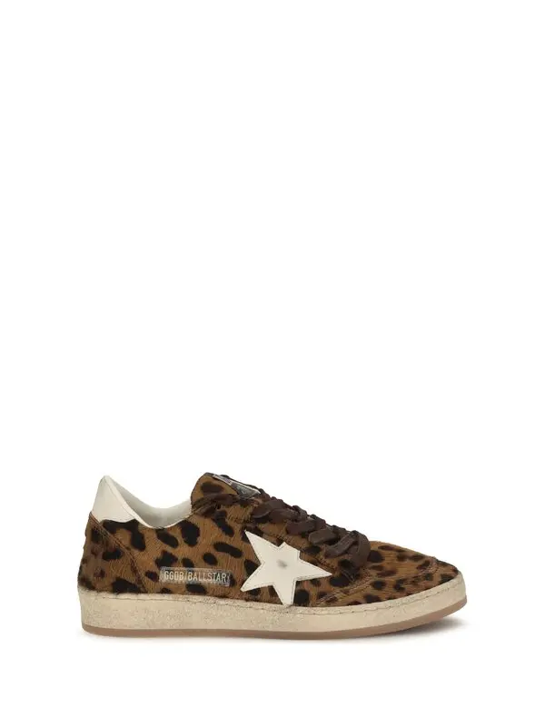 GOLDEN GOOSE Ball Star Sneakers - Brown