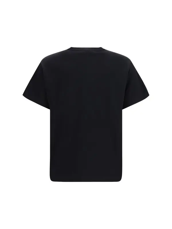 Prada Cotton T-shirt With Triangle Logo