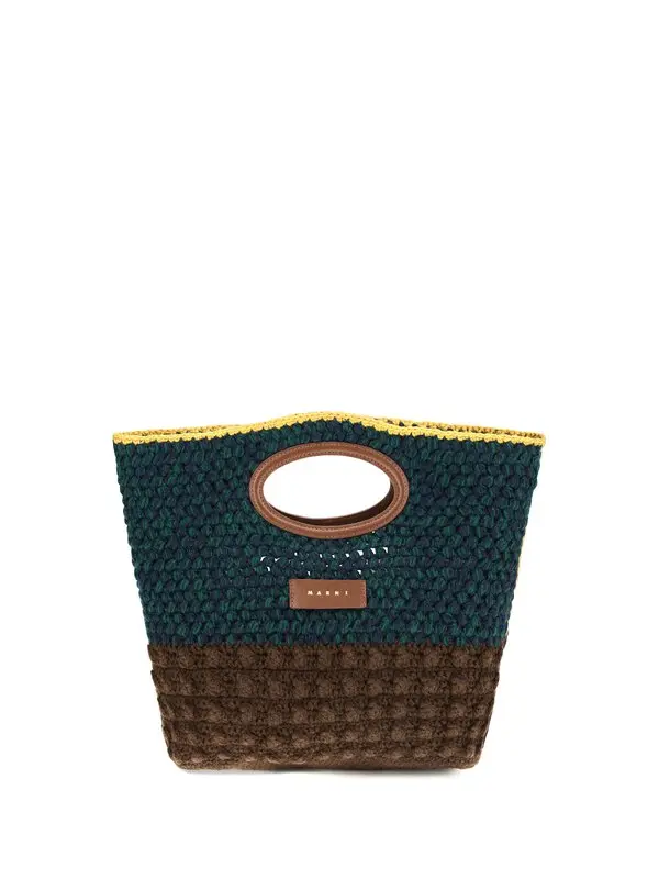 Marni Knotty Crochet Wool Handbag - Multicolor