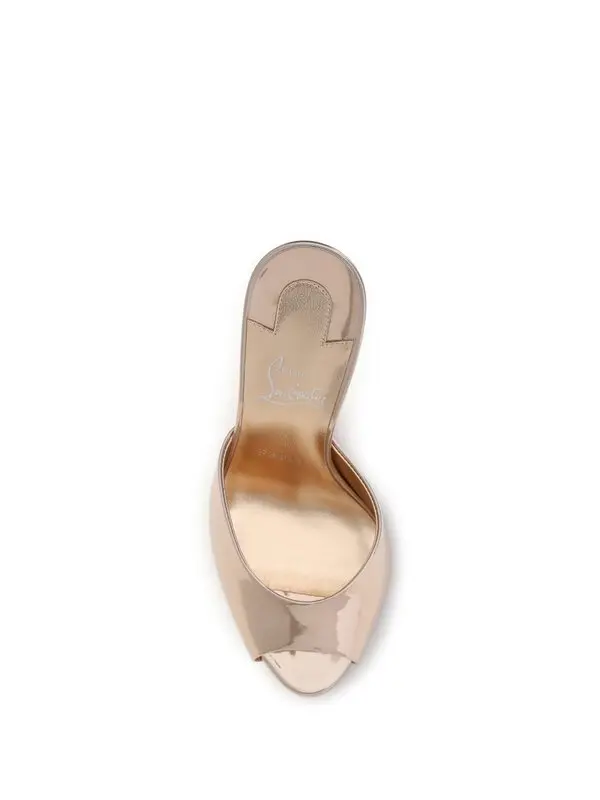 CHRISTIAN LOUBOUTIN Me Dolly Mules - Gold