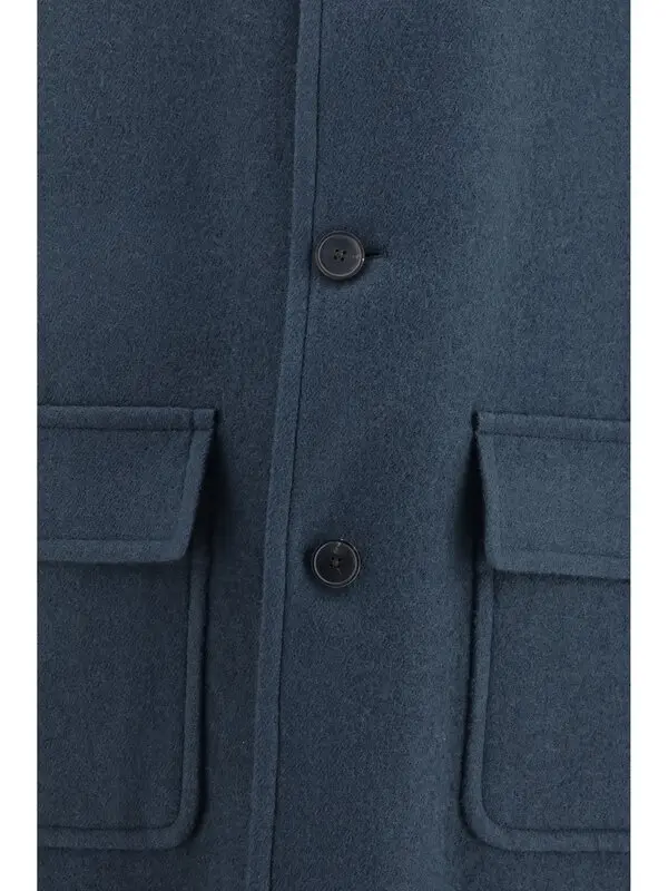 Dries Van Noten Long Single-breasted Coat
