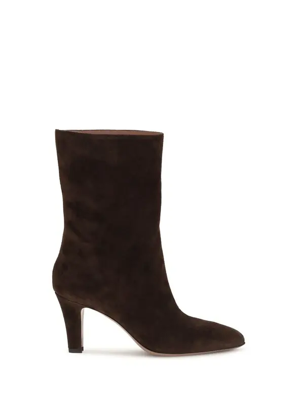 Paris Texas Elsa Suede Ankle Boots - Brown