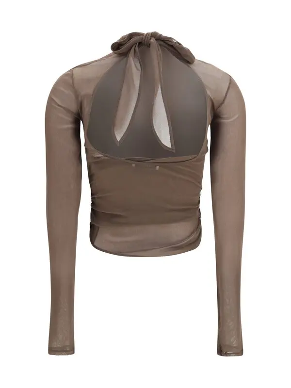 LEMAIRE Ballerina Top With Integrated Scarf