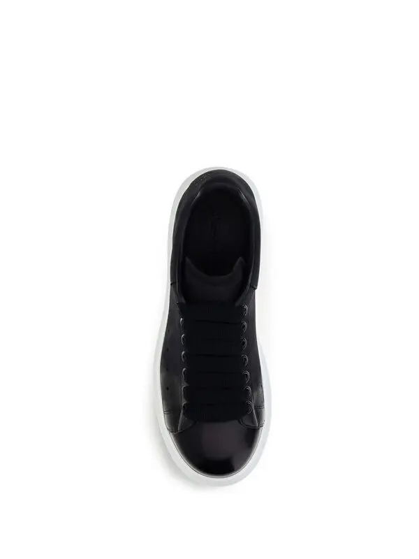 Alexander McQueen Oversized Leather Sneakers - Blue