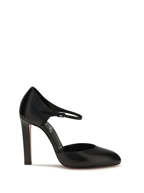 CHRISTIAN LOUBOUTIN Fanny Demie Leather Pumps - Black