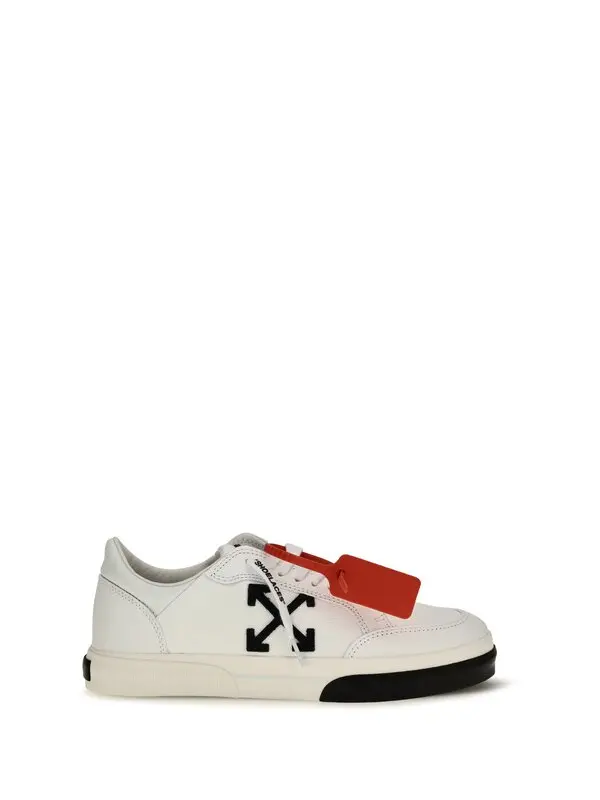 Off-White Vulcanized Low Sneakers - White