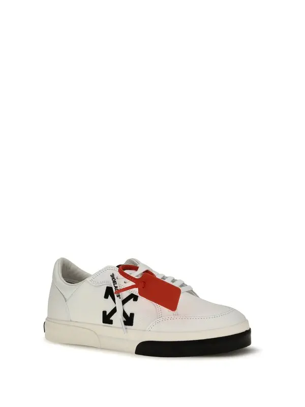 Off-White Vulcanized Low Sneakers - White