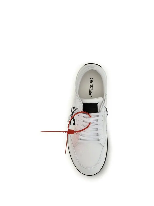 Off-White Vulcanized Low Sneakers - White