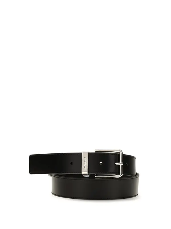 Givenchy Gentlemen Leather Belt - Black