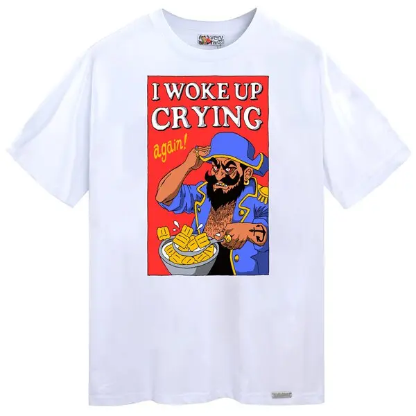 VERYRARE Woke Up Crying Tee - White