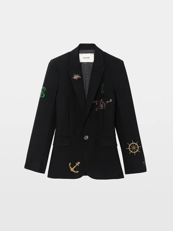 Zadig&Voltaire Valse Blazer - Black