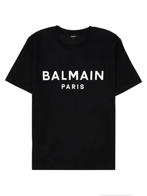 Balmain Cotton Logo Graphic T-shirt