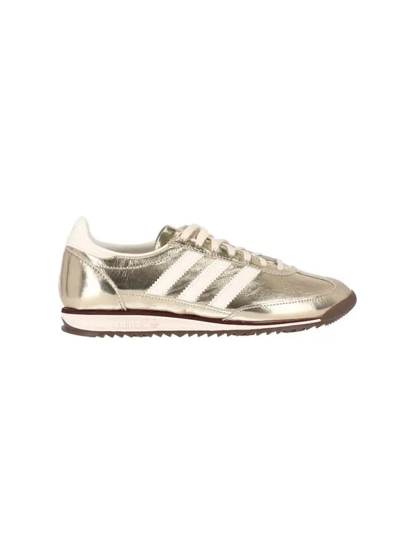 Adidas Metallic Low-top Sneakers - Gold