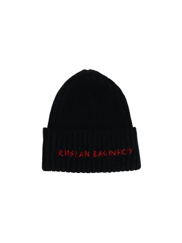 Ruslan Baginskiy Inspired Wool-acrylic Hat - Black