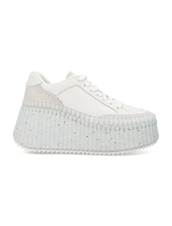 Chloé Chic Low-top Sneakers For - Bianco
