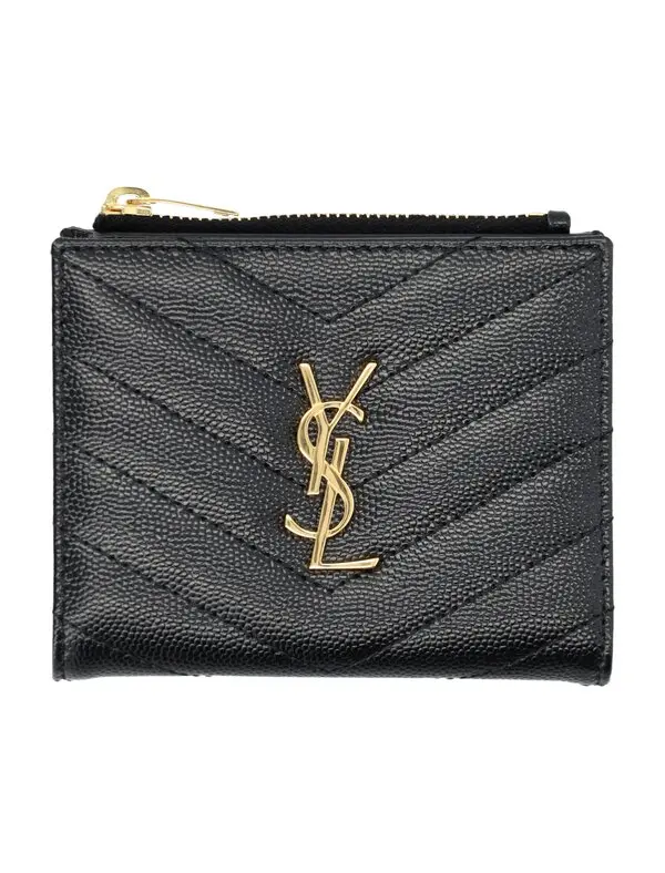 Saint Laurent Calfskin Wallet - Nero