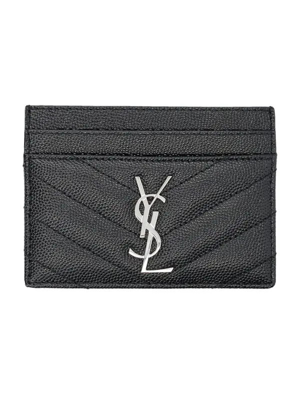 Saint Laurent Calfskin Wallet - Nero