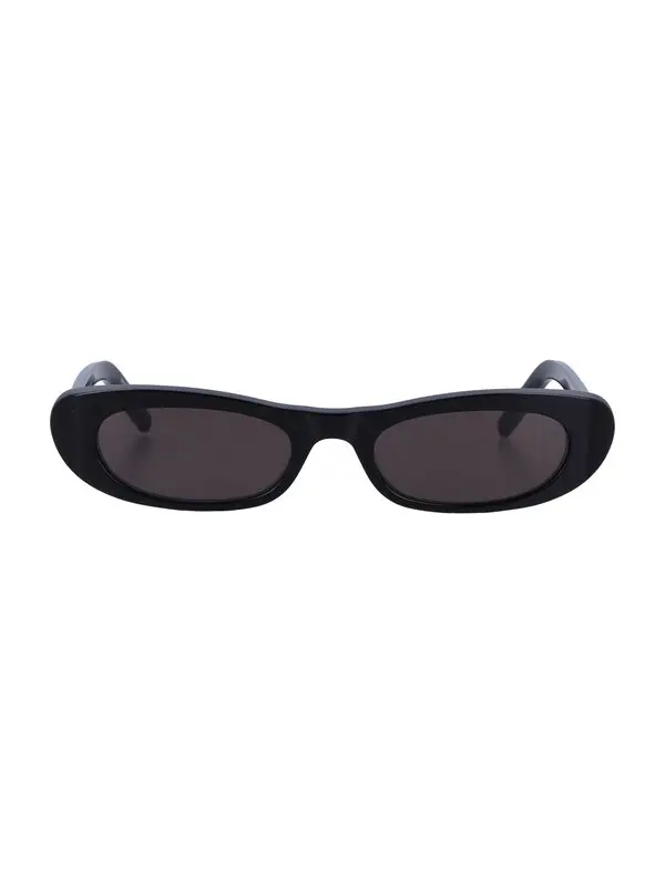 Saint Laurent Acetate Statement Accessory - Blak