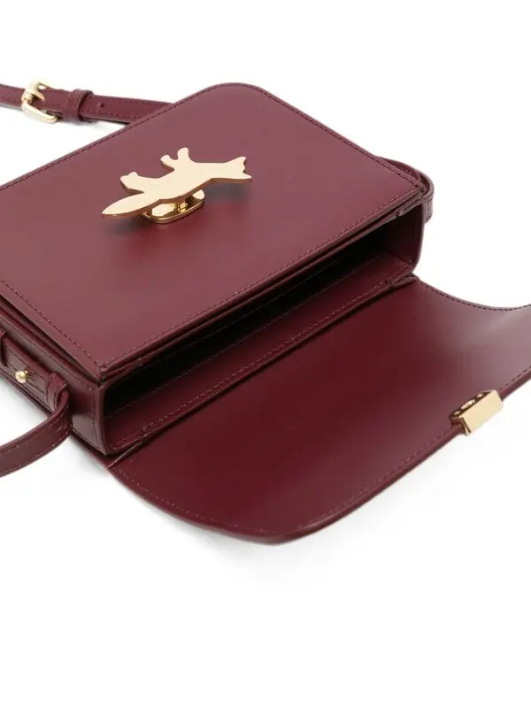 Maison Kitsuné Edie Leather Crossbody Bag