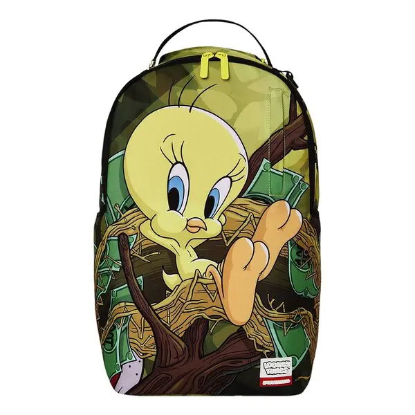 SPRAYGROUND Looney Tunes Tweety Cash Nest Backpack - Green