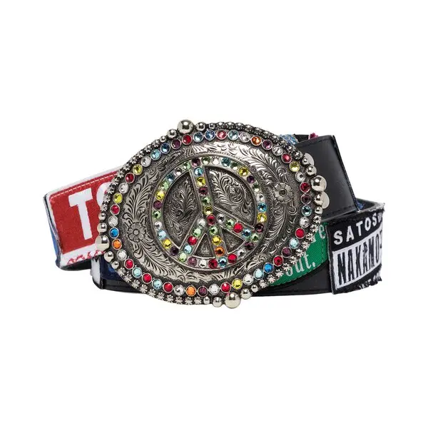 SATOSHI NAKAMOTO Codex Patch Belt - Multicolor