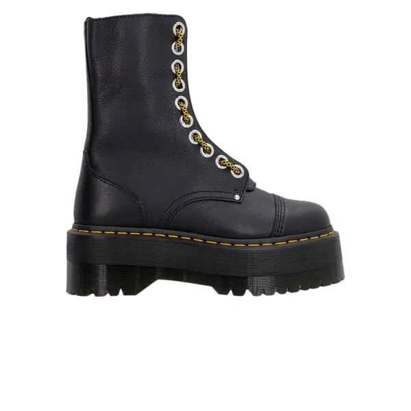Dr. Martens Sinclair Hi Max Pebbled Boot - Black
