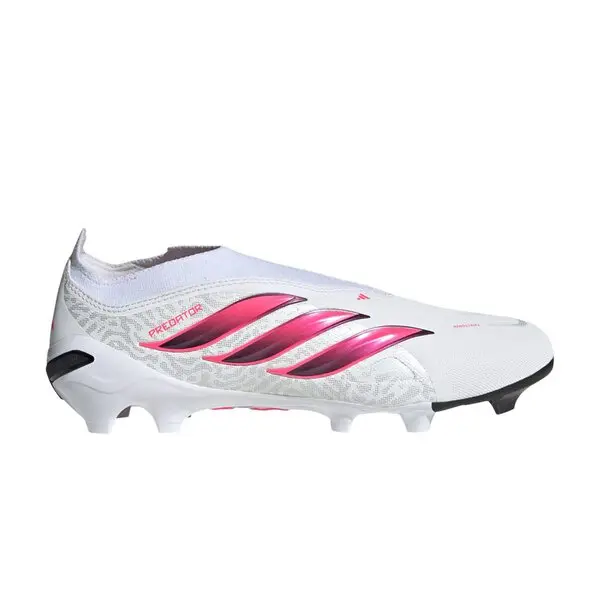 Adidas Predator League Laceless Fg 'cloud Solar Turbo - White