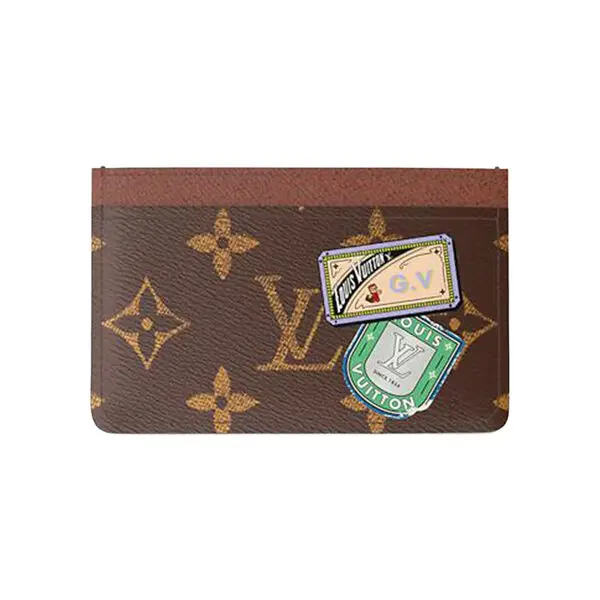 LOUIS VUITTON Card Holder Mon Monogram Monogram Canvas - Brown