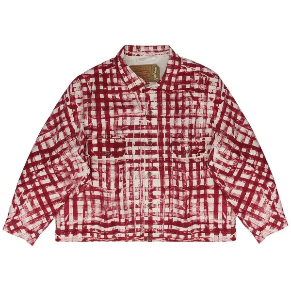 DENIM TEARS Kiss My Grits Picnic Type-2 Jacket - Multicolor
