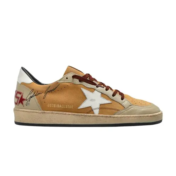 GOLDEN GOOSE Ballstar 'sand Milk