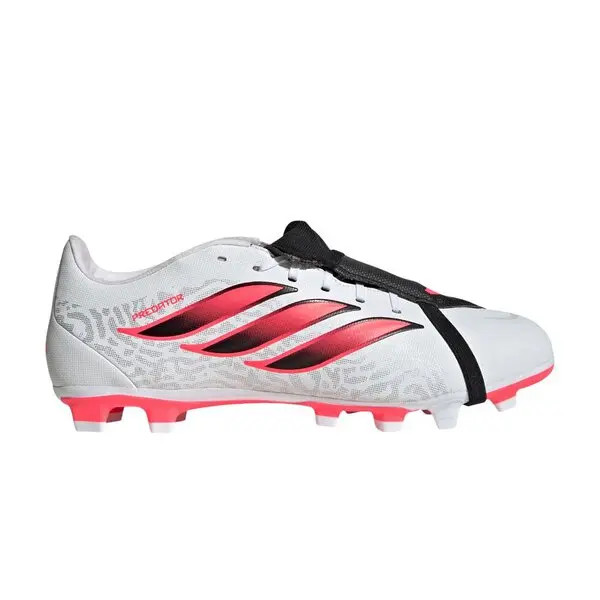 Adidas Predator Club Fold-over Tongue Fg/mg 'cloud Solar Turbo - White