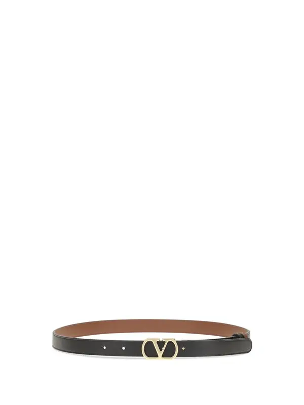 Valentino Garavani Reversible Vlogo Signature Belt - Black