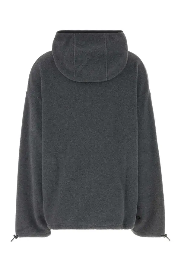 Miu Miu Oversized Pile Sweatshirt