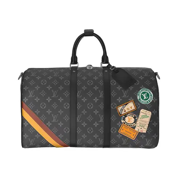 LOUIS VUITTON Keepall Bandoulière 45 Mon Monogram Monogram Eclipse Canvas