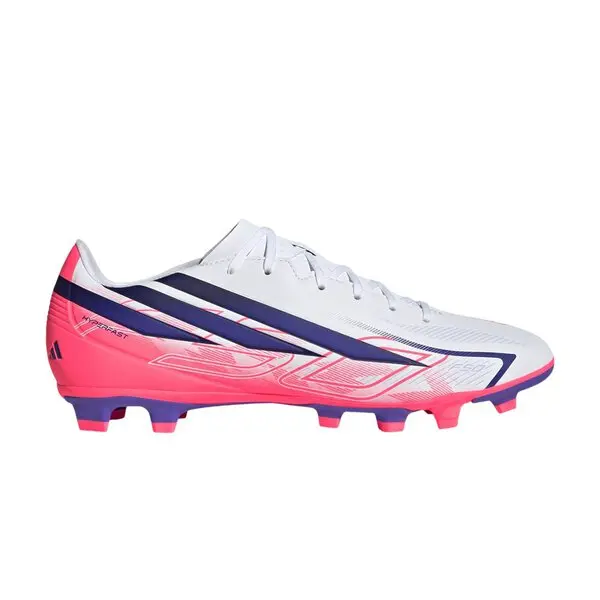 Adidas F50 Hyperfast Club Fg/mg 'cloud Solar Purple - White