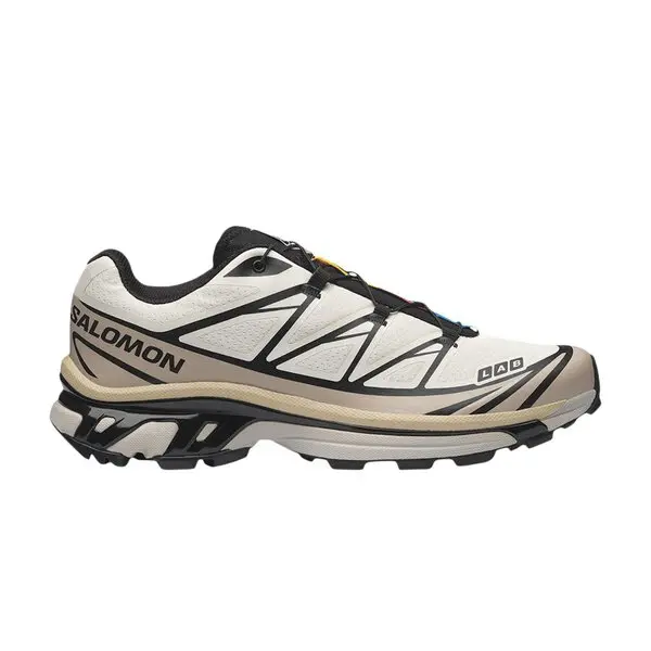 SALOMON Xt-6 'vanilla Ice Black Silver Cloud